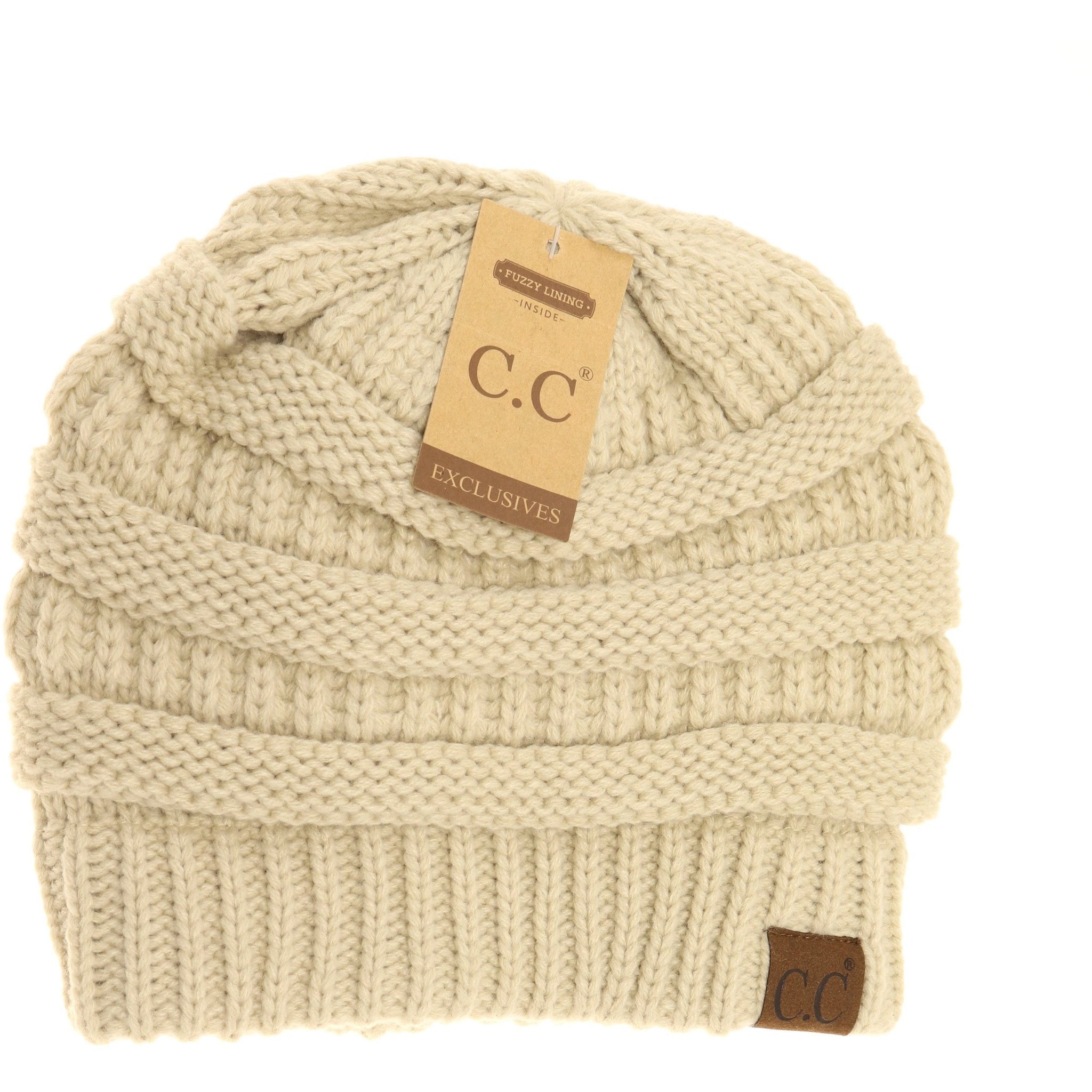 Classic CC Beanie Hats - Lined – Details Boutique
