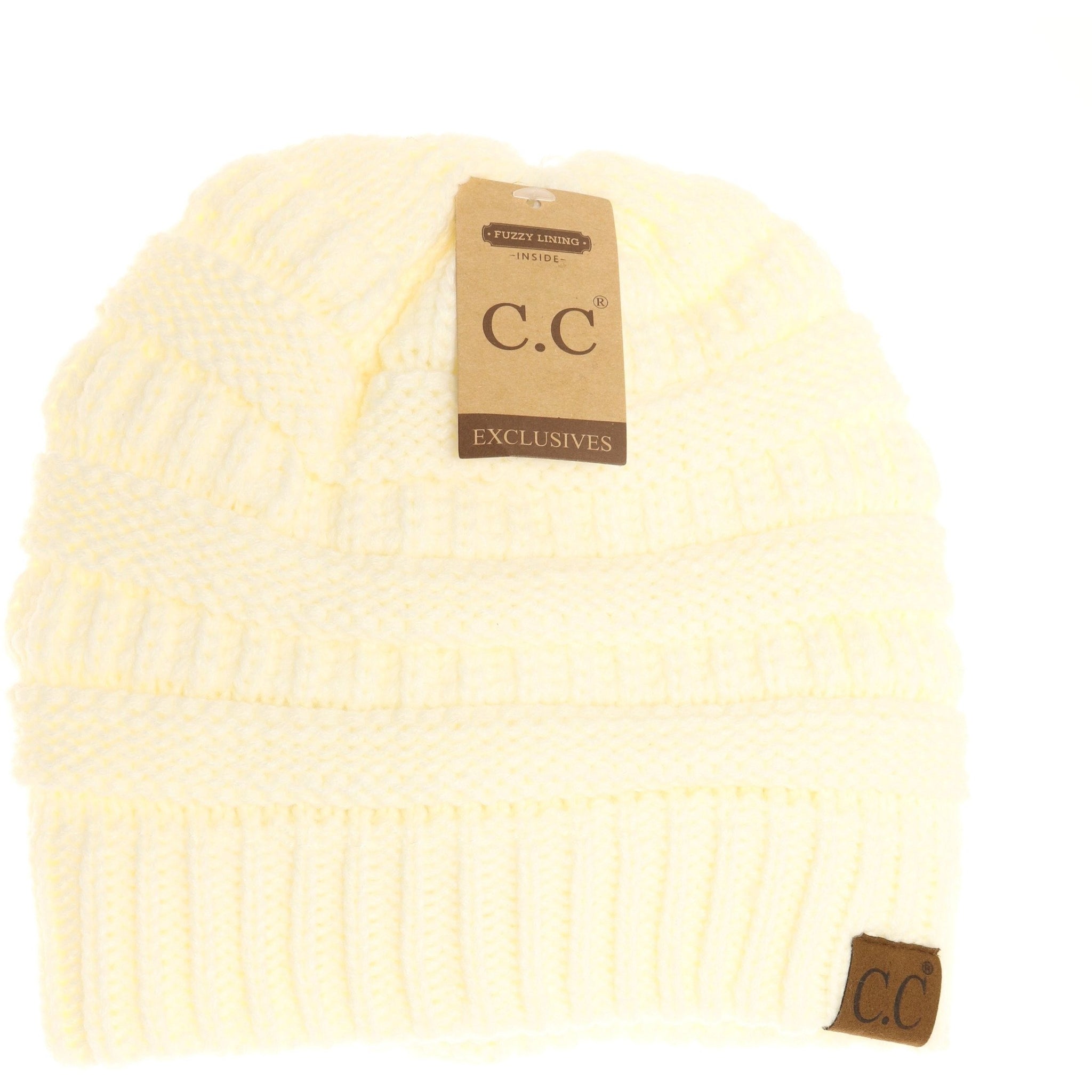 Classic CC Beanie Hats - Lined – Details Boutique